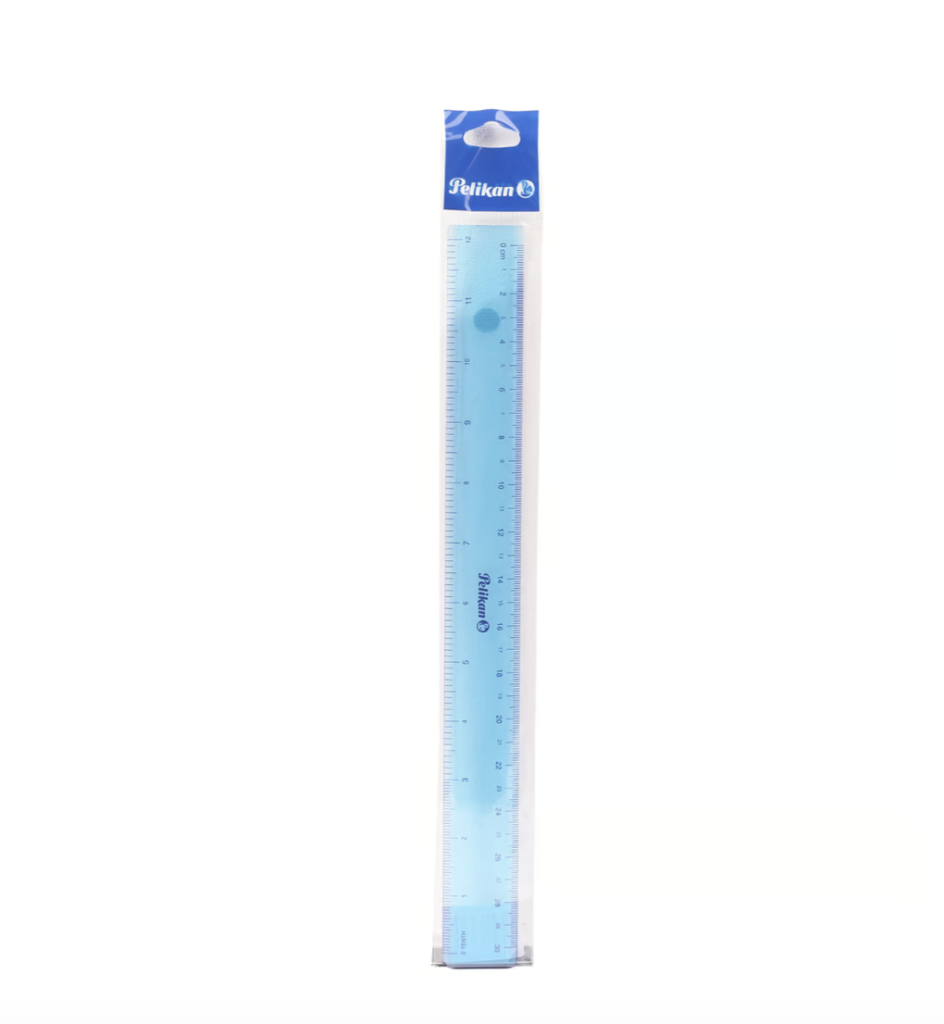 Pelikan 12 inch Plastic Scale – Arabian Stationery